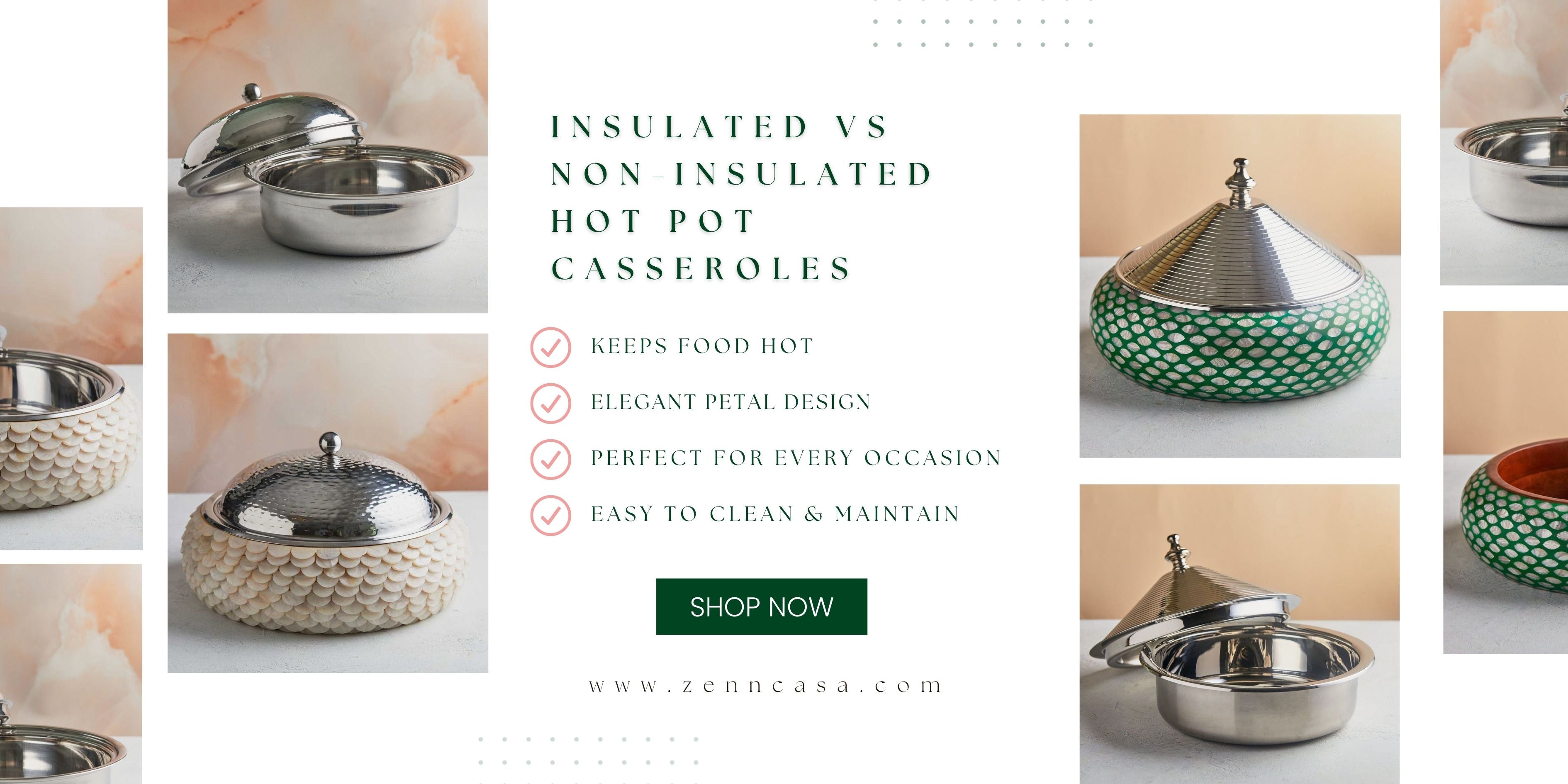 Insulated vs Non-Insulated Hot Pot Casseroles — What Works Best for UA ...