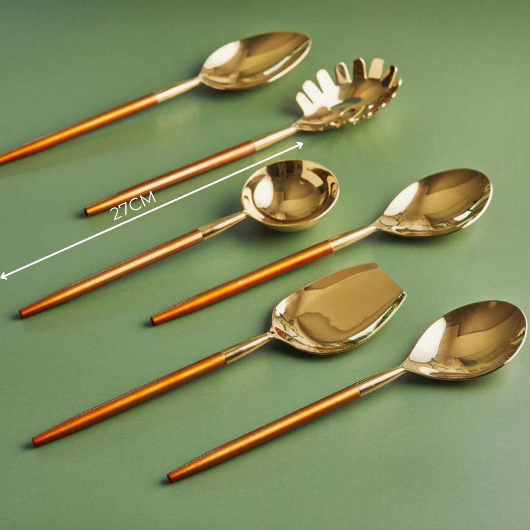 Serving spoon set store